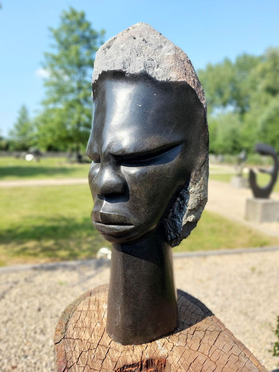 Tuinbeeld : Angry king – Wereldbeeld.be